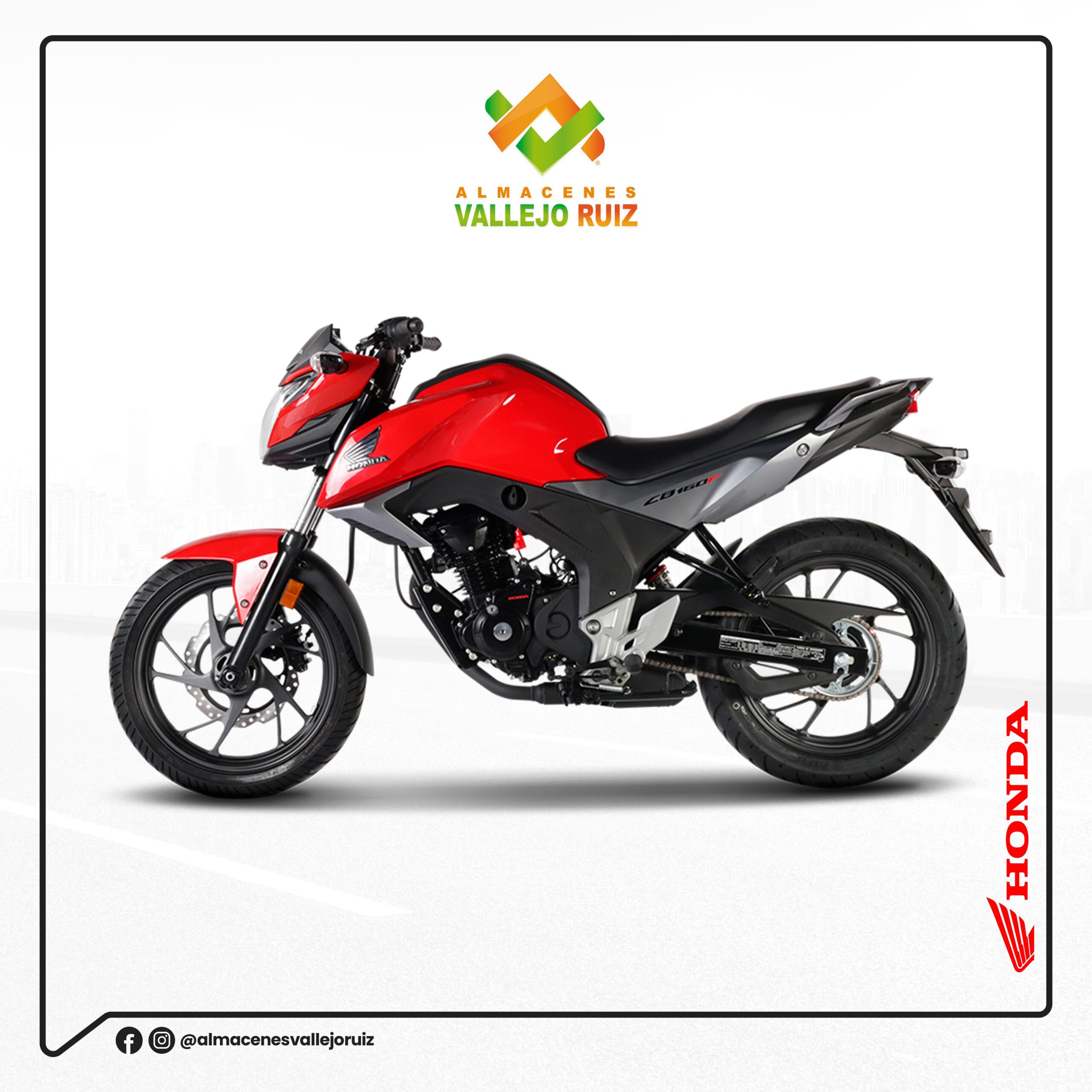 Honda CB160F – Almacenes Vallejo Ruiz