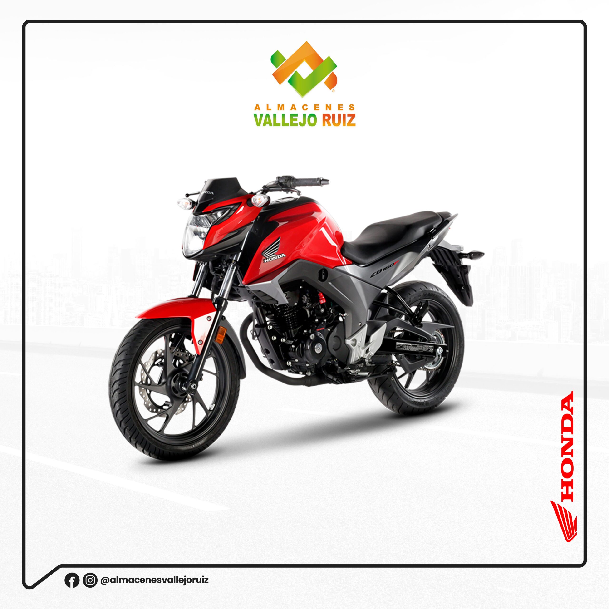 Honda CB160F – Almacenes Vallejo Ruiz