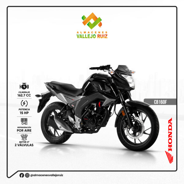 Honda CB160F – Almacenes Vallejo Ruiz