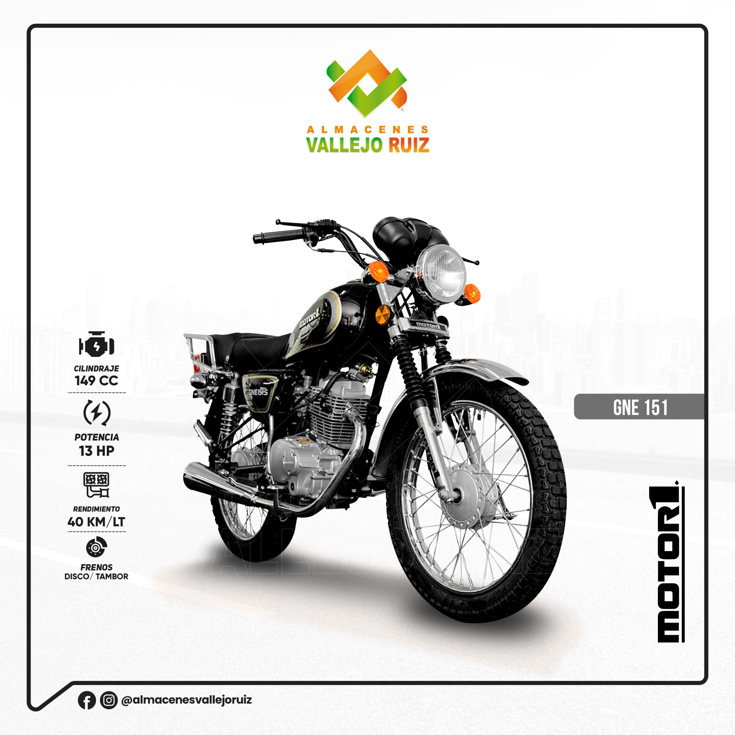Motor1 GNE 151-150 – Almacenes Vallejo Ruiz