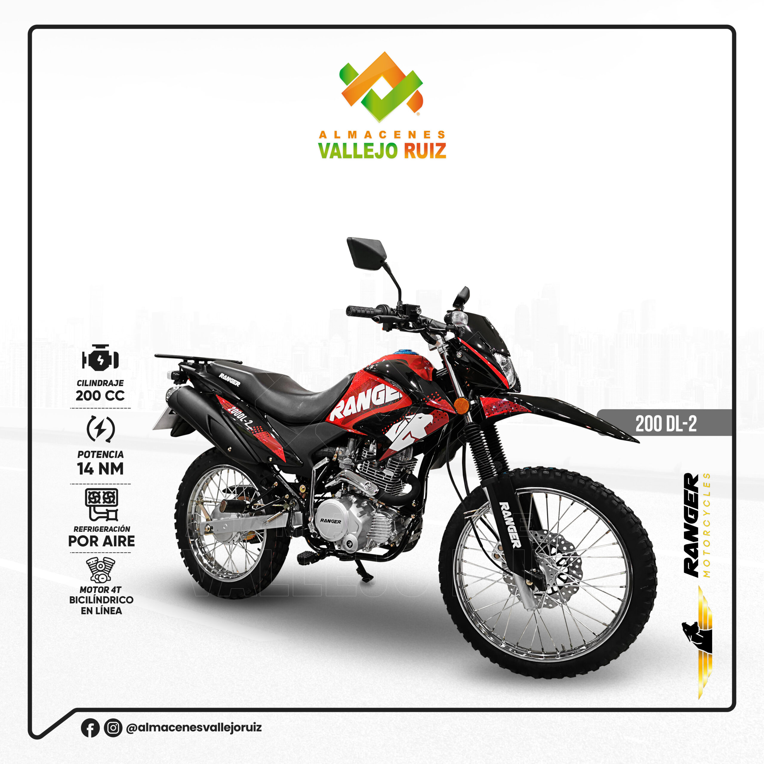 Ranger 200 DL-2 – Almacenes Vallejo Ruiz