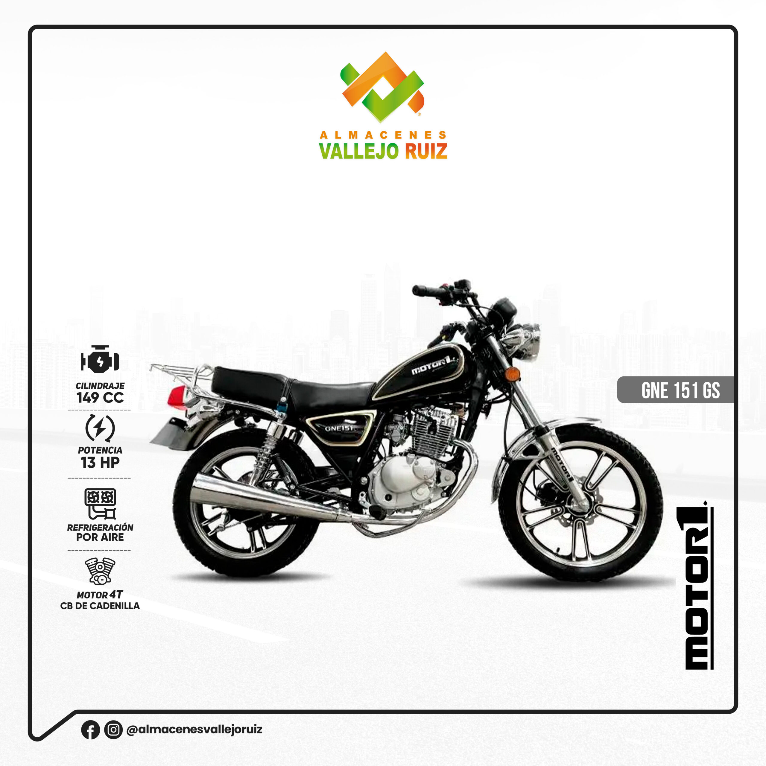 Motor1 GNE 151 GS – Almacenes Vallejo Ruiz