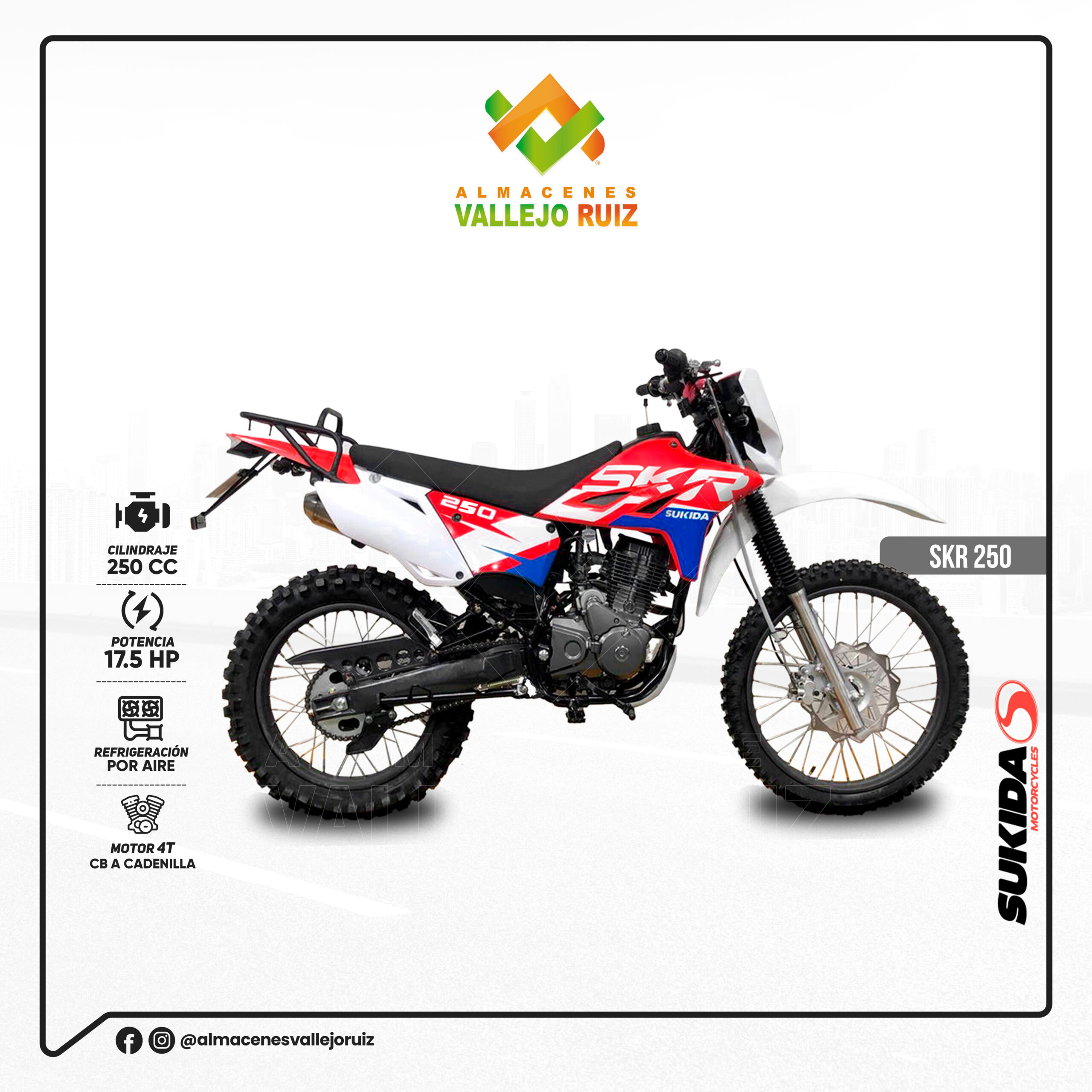 Sukida SKR 250 – Almacenes Vallejo Ruiz